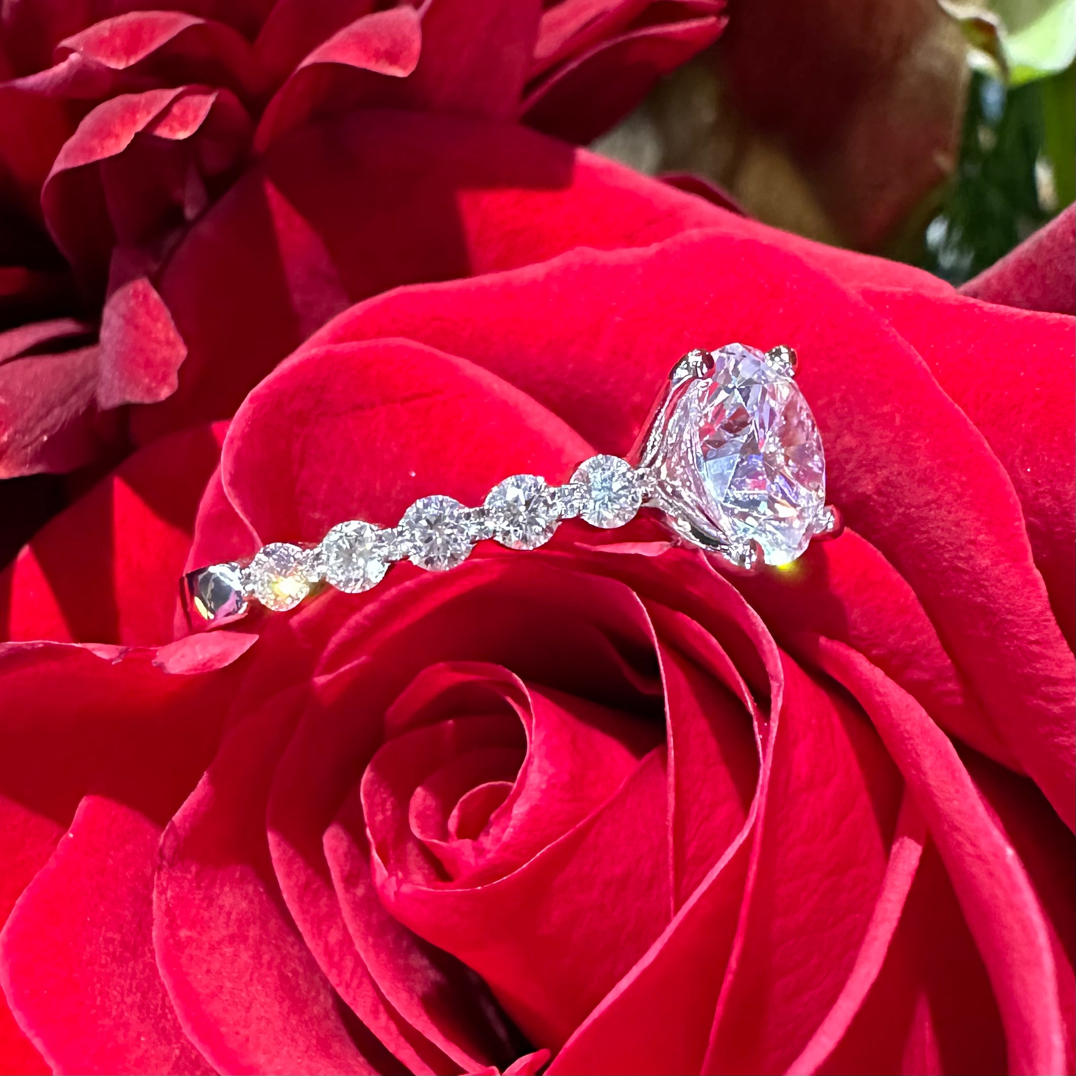 Simon G Bubble 18K White Gold Semi-Mount Engagement Ring MR1907 ...